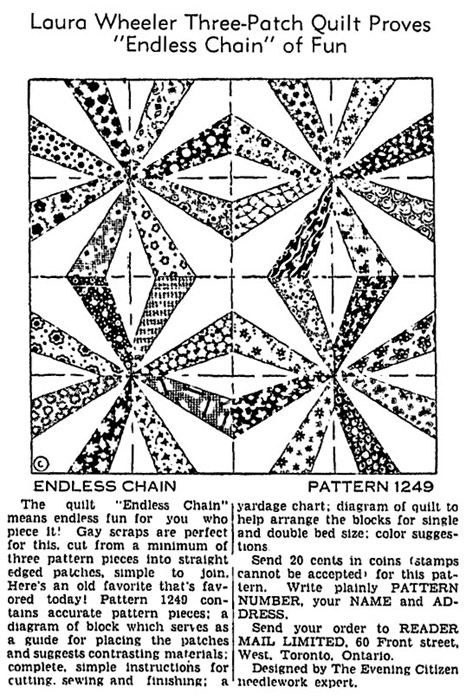 Barbara Brackman's MATERIAL CULTURE: Calli's Question: Endless Chain