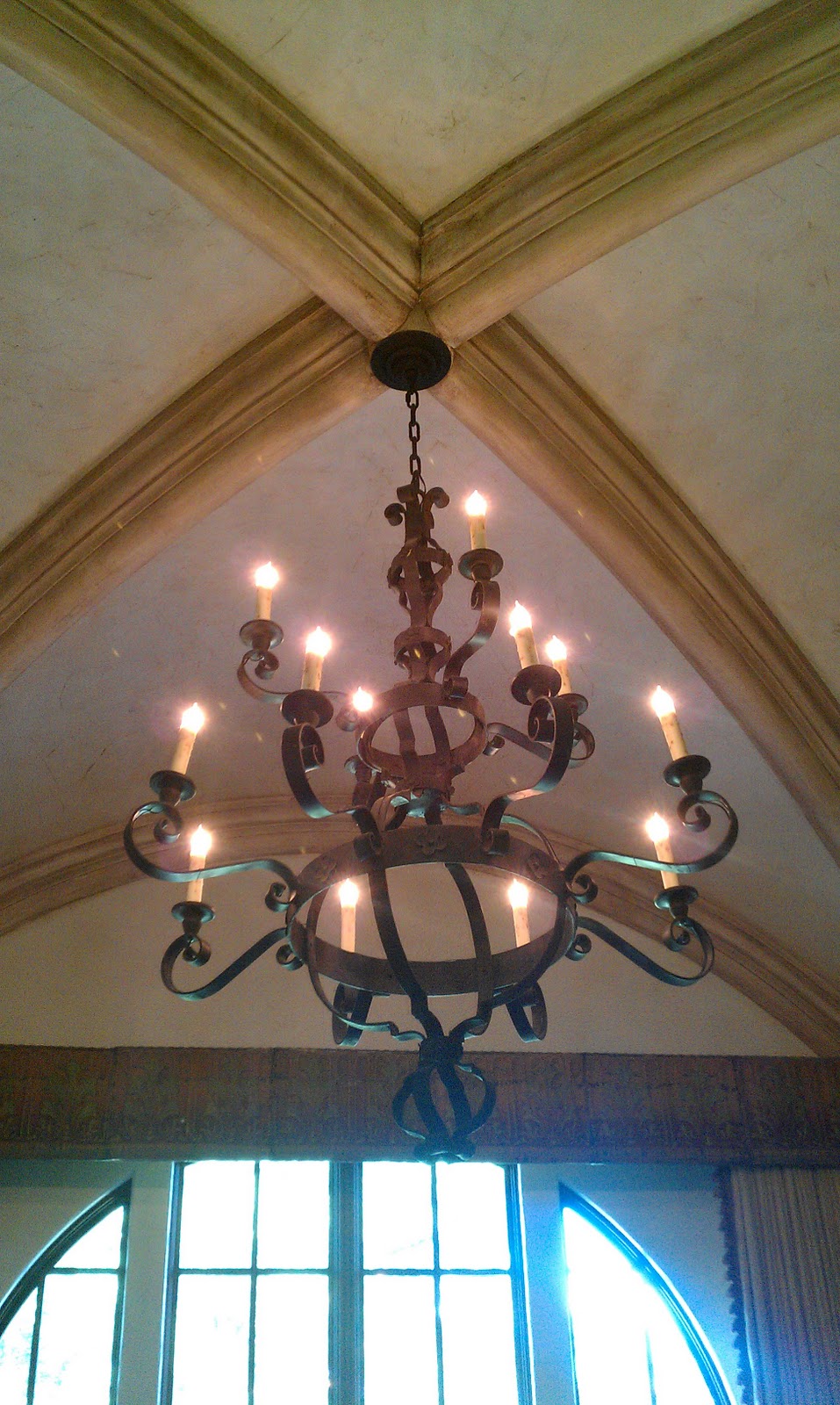 Vaulted Ceiling Foyer Light