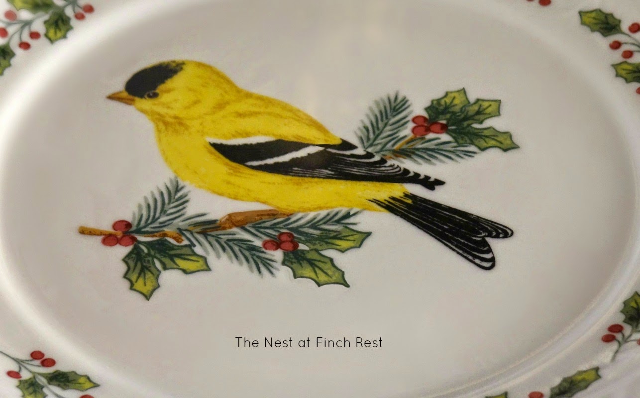 The Nest at Finch Rest: A Finch Christmas Teacup!!!!!