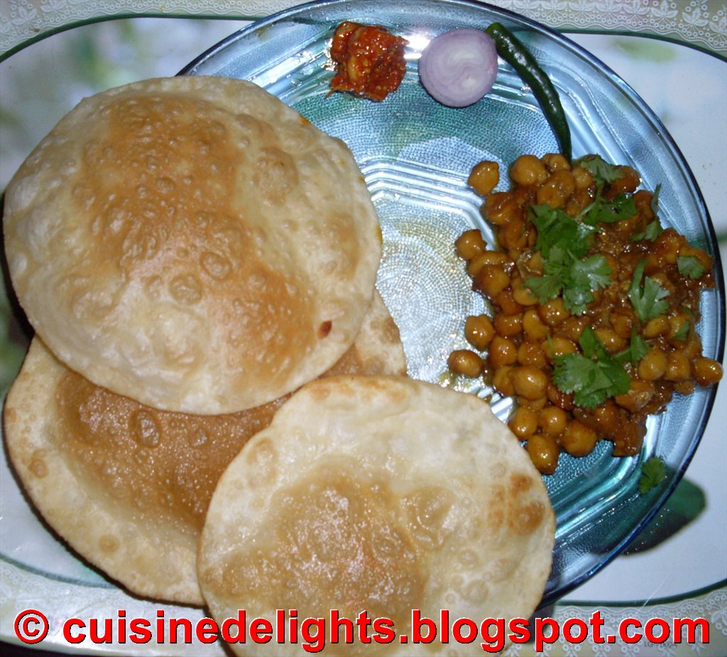 Chole Bature - Cuisine delights