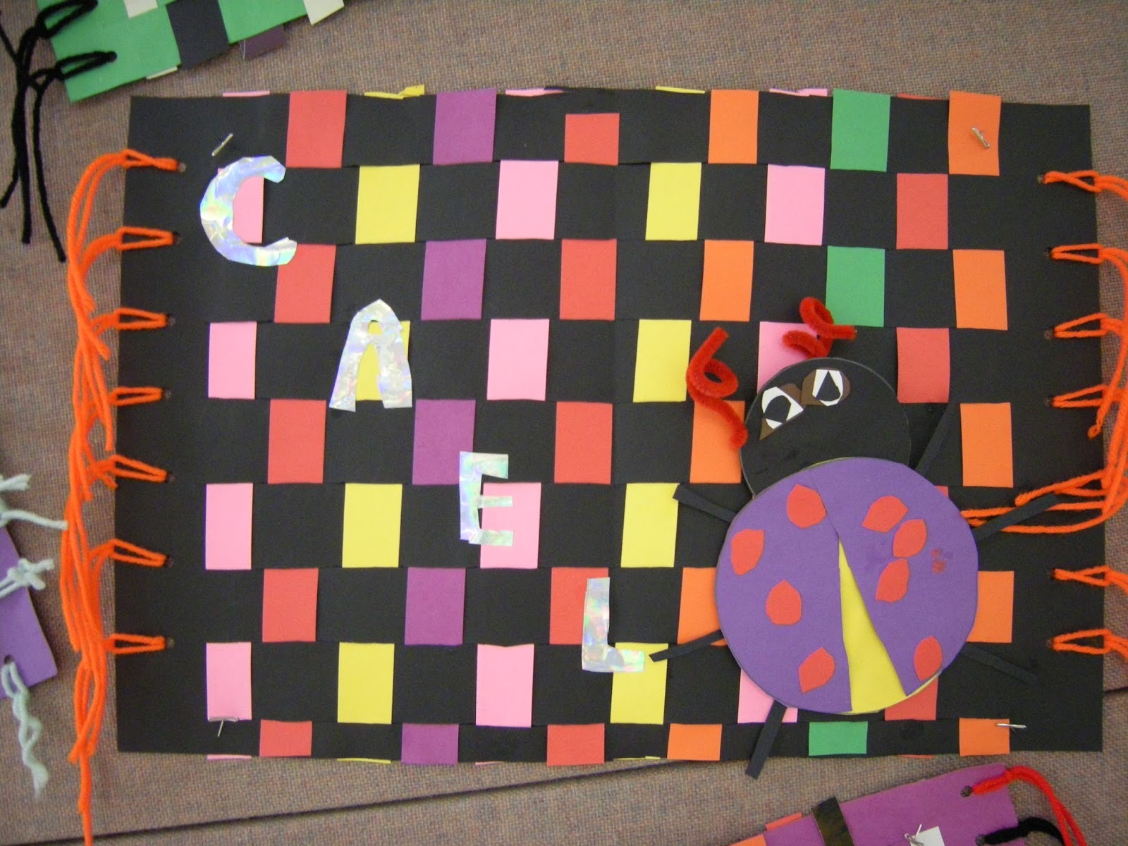 Artolazzi: Bug on a Rug Weaving