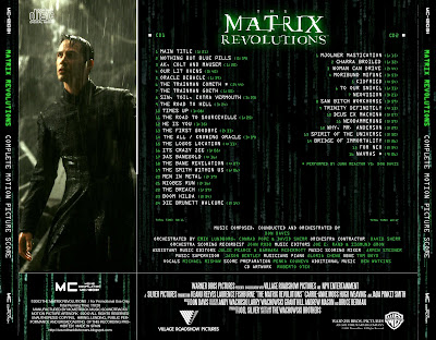 Soundtrack List Covers: The Matrix Revolutions Complete (Don Davis)