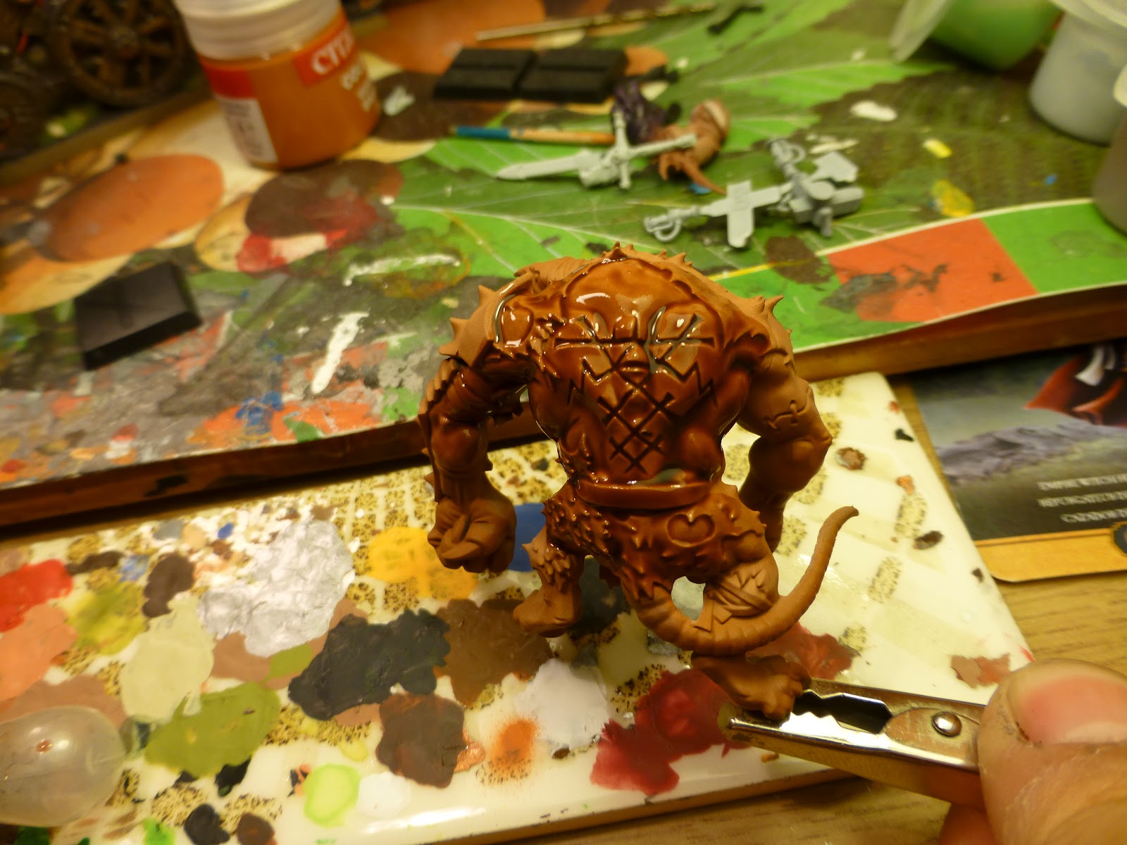 The Old Painter Games: Rattogre dall'Isola del Sangue / Skaven Rat ...