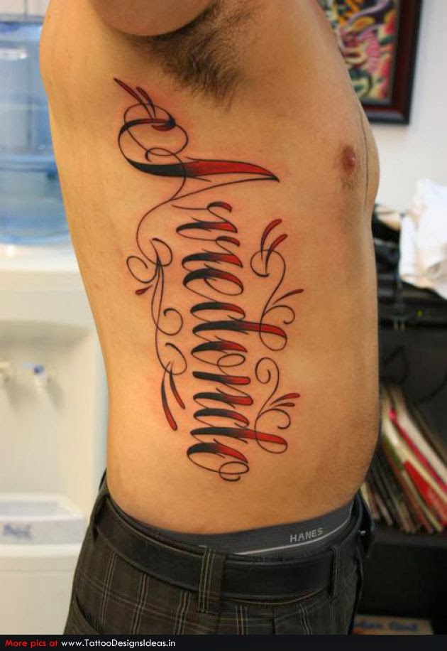 Make your own tattoo lettering free