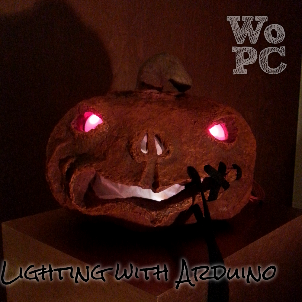 With Our Powers Combined: Lighting (Your Pumpkin) wth Arduino