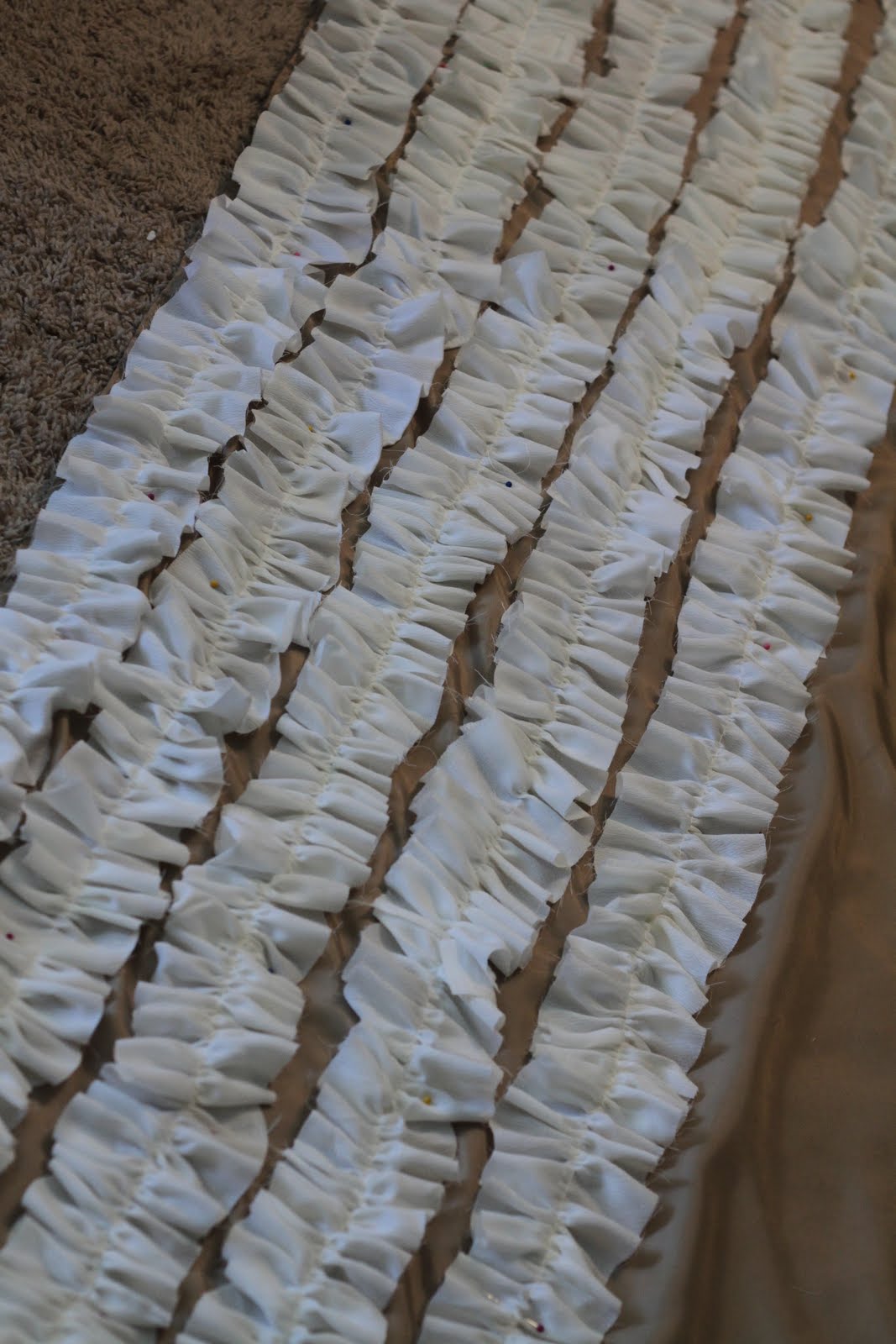 Shabby Blue Ribbon: Ruffles and Bubbles!