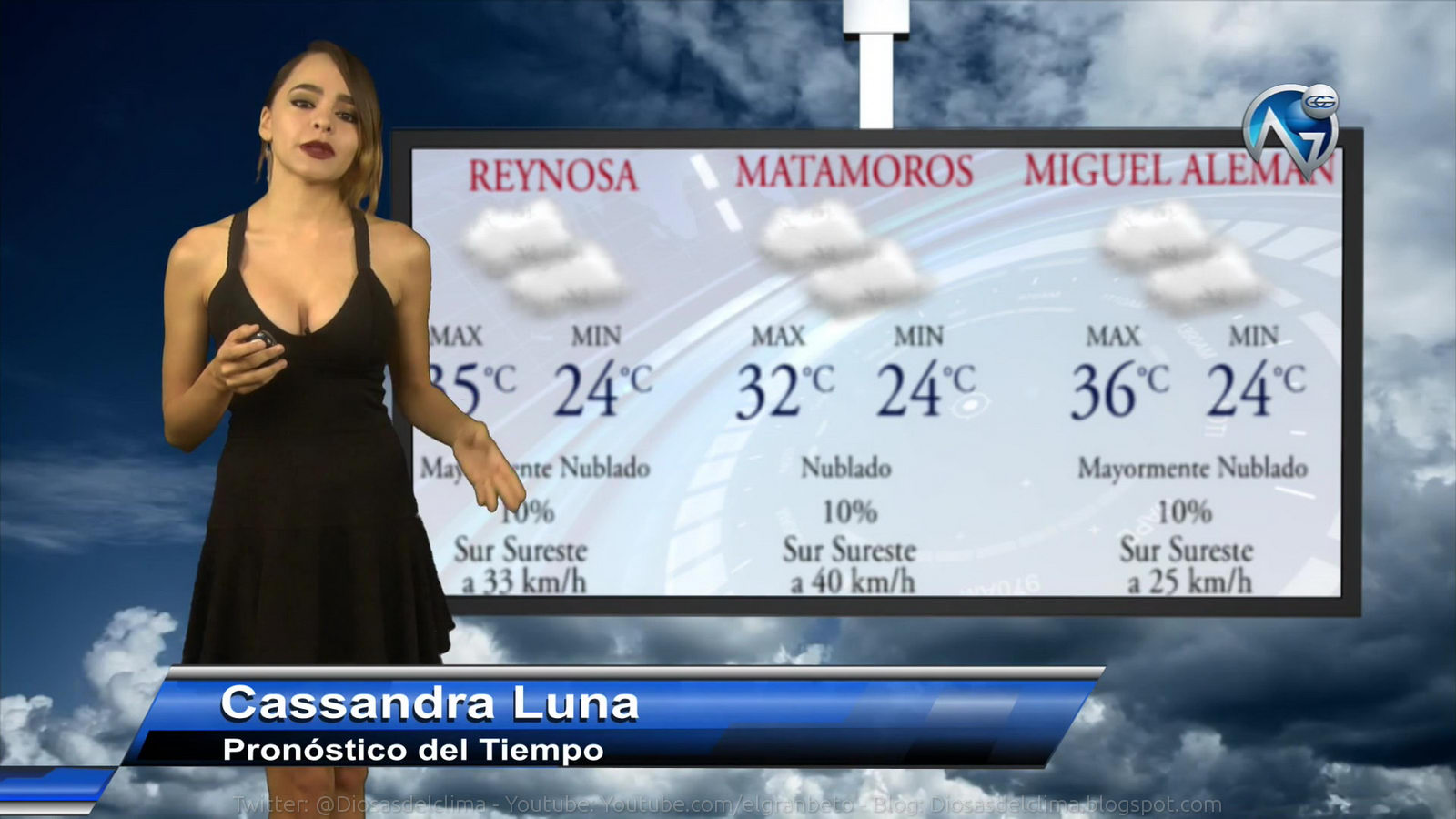 Las diosas del clima: Cassandra Luna