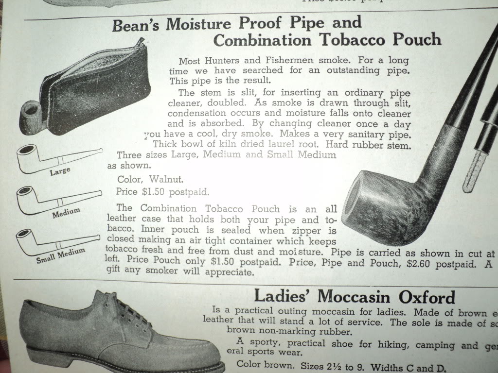 Vintage L.L. Bean Tobacco Pipe : r/NavyBlazer