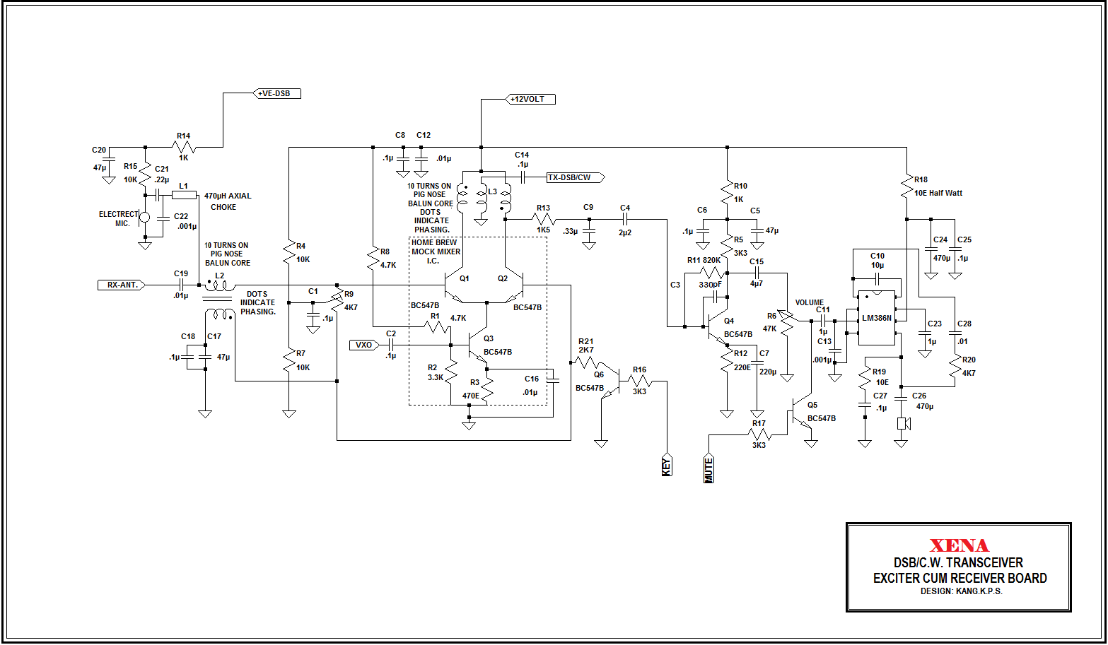 [DIAGRAM] Simple Qrp Transceiver Circuit Diagrams - MYDIAGRAM.ONLINE