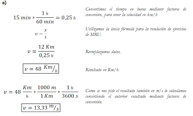 fisica ciencia divertida y facil: PROBLEMA RESUELTO DE MRU PASO A PASO