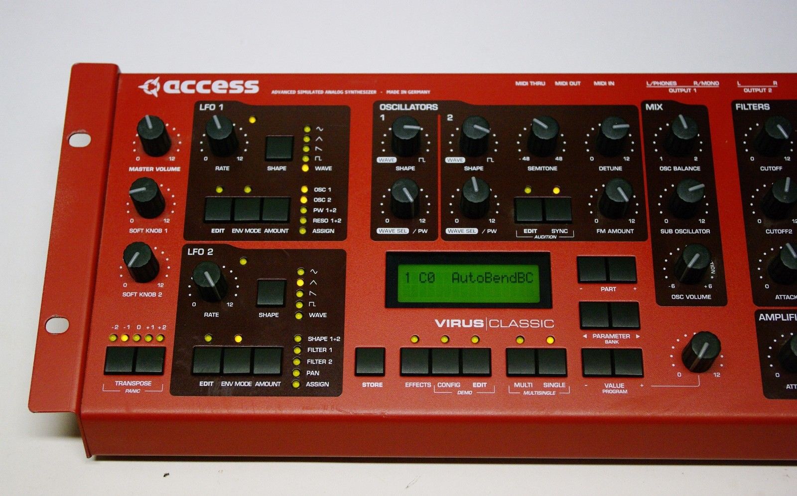 MATRIXSYNTH: Access Virus Classic Virtual Analog Synthesizer