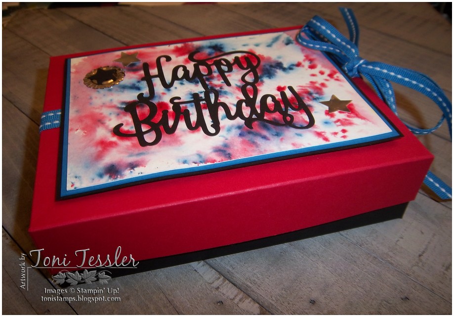 ToniStamps: Happy Birthday set - gift box