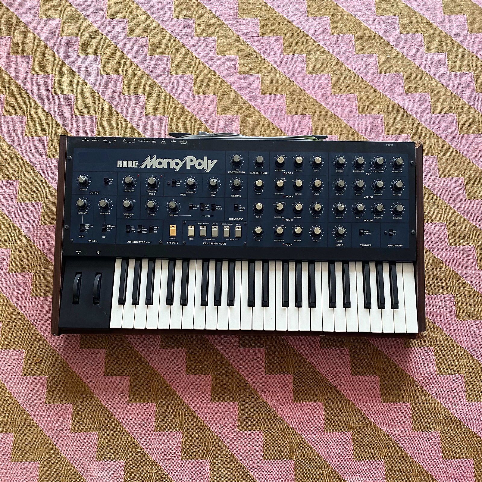 MATRIXSYNTH: Korg Mono/Poly Analog Synthesizer