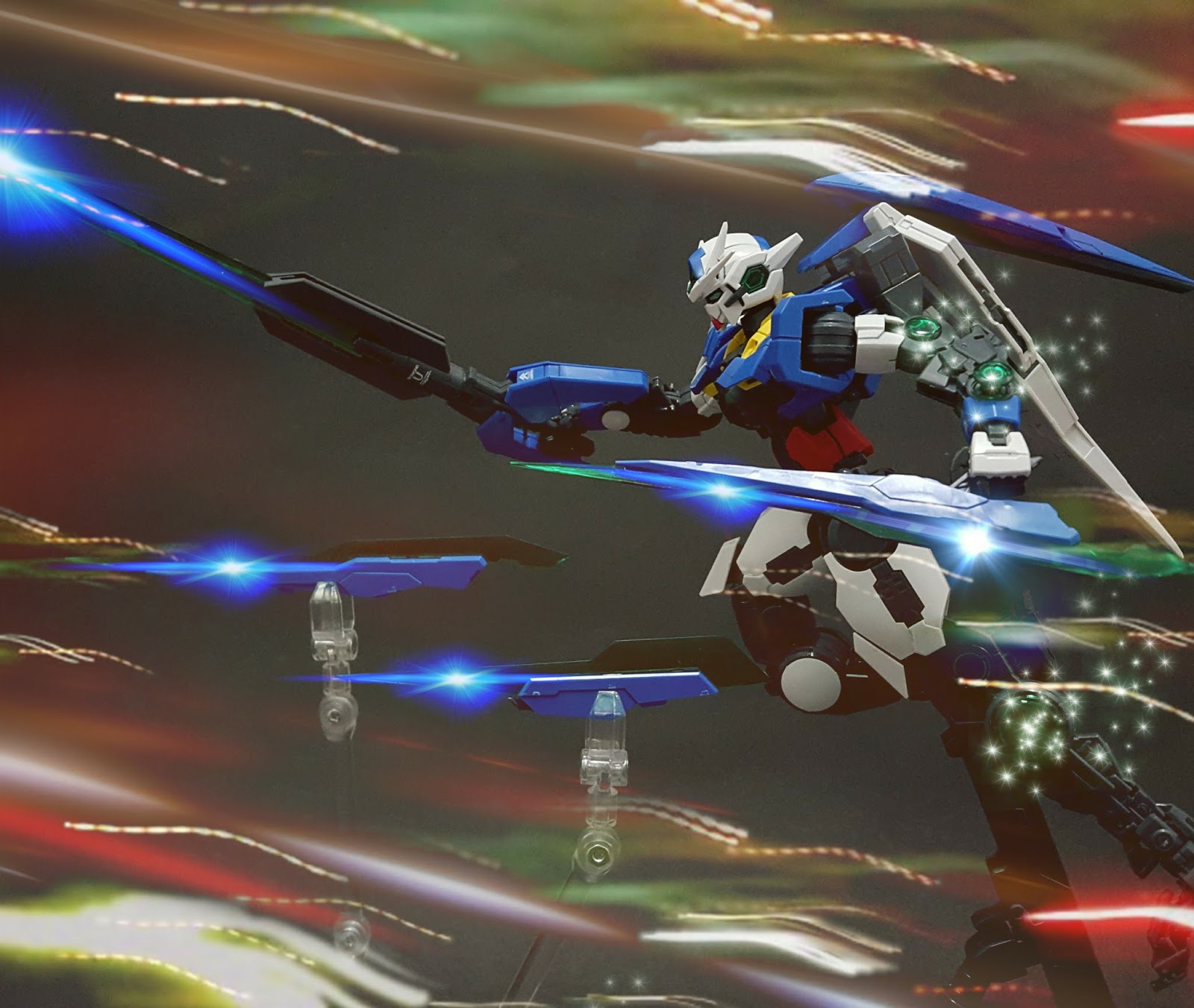 Custom Build: MG 1/100 00 Qanta "Quantum Burst Mode"