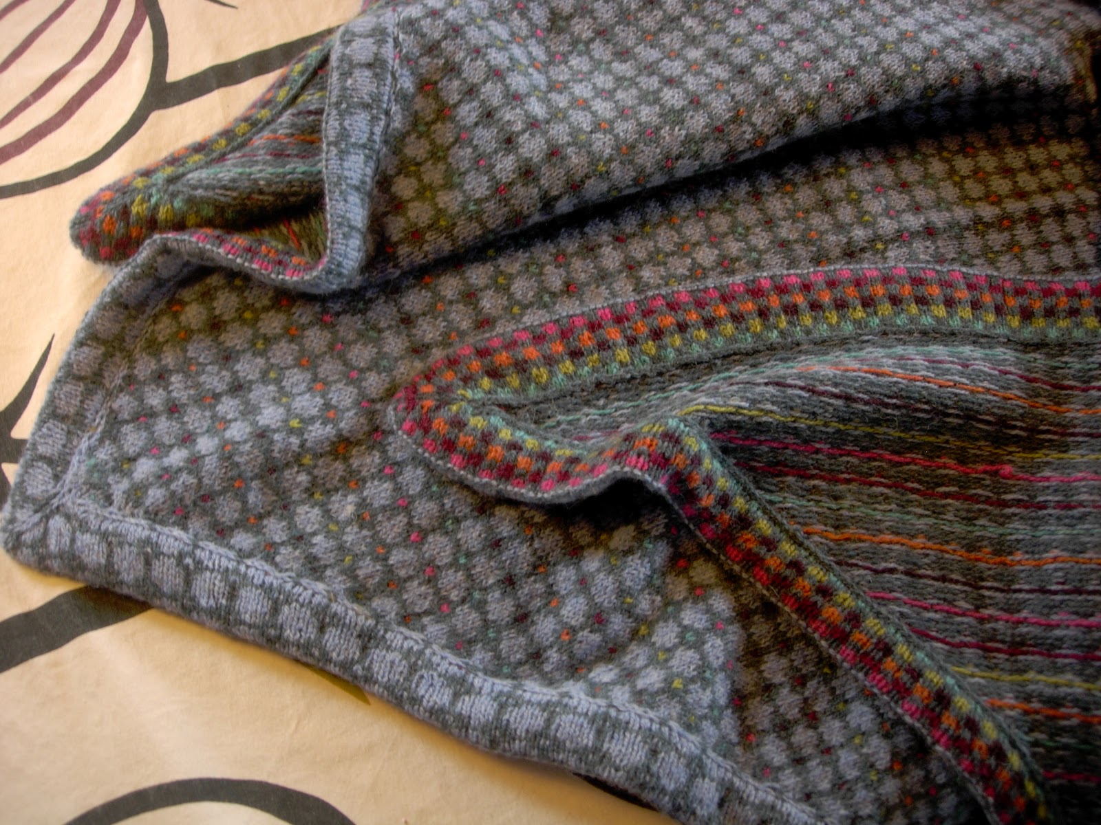 Karen-Dittes strikkerier: Kursus i strikning af sjal på rundpind