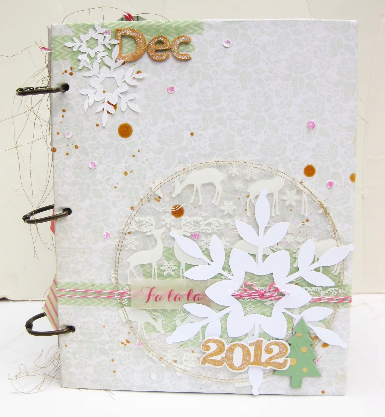 Audrey's Reflection: PaperHaus Winter Frolic Blog Hop- My Dec. Daily 2012