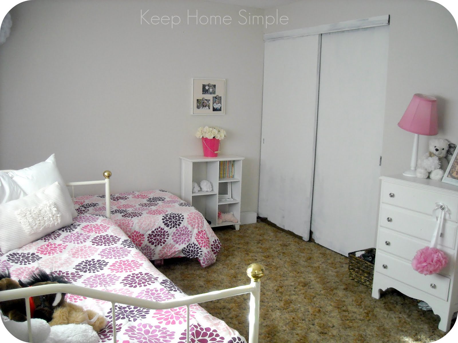 Keep Home Simple: The Girls' Room