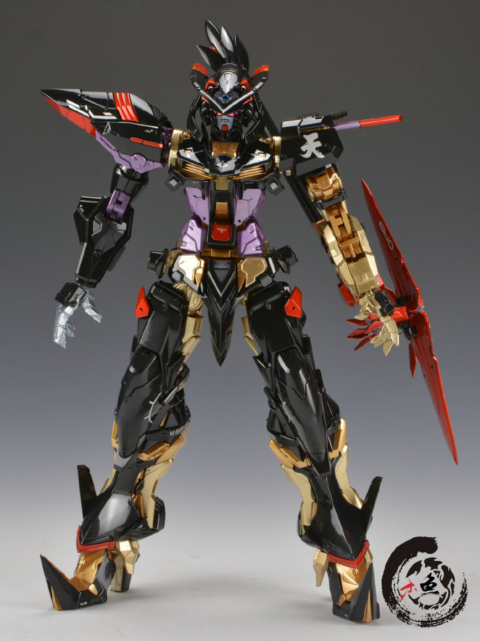 Painted Build: MG 1/100 Gundam Astray Gold Frame Amatsu Mina