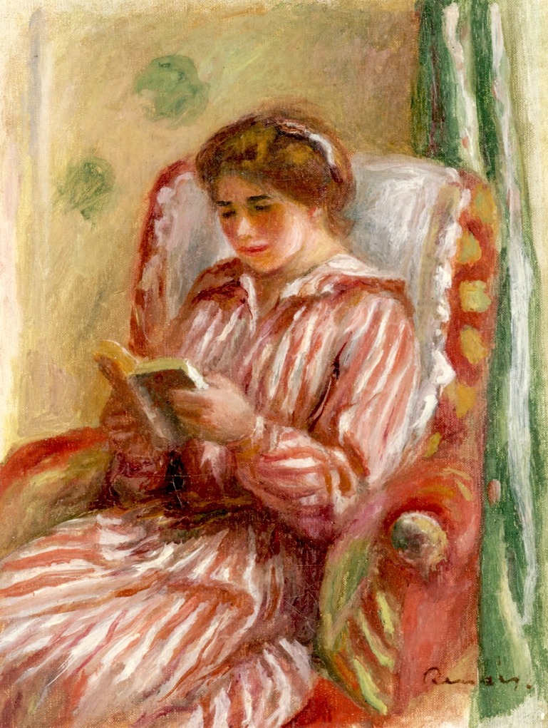 Reading and Art: Pierre Auguste Renoir 1