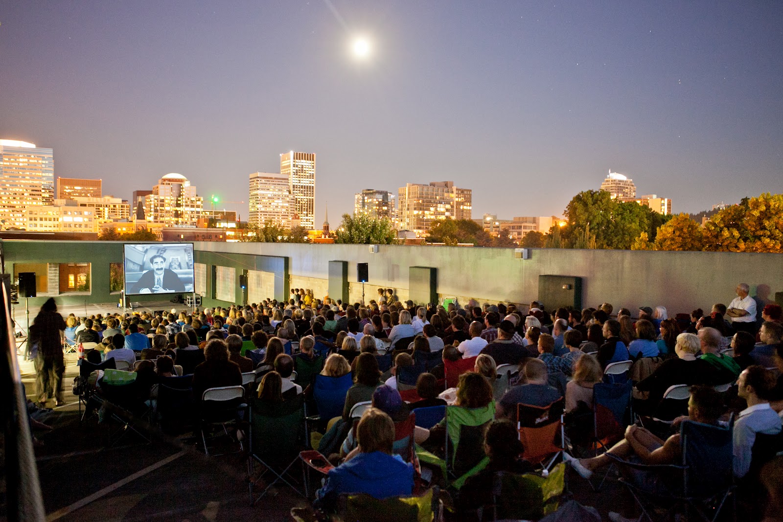The Rain Falls Down on Portlandtown: NW FILM CENTER'S TOP DOWN ROOFTOP ...