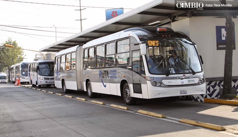 Inicia operaciones RUTA en Puebla completamente lleno