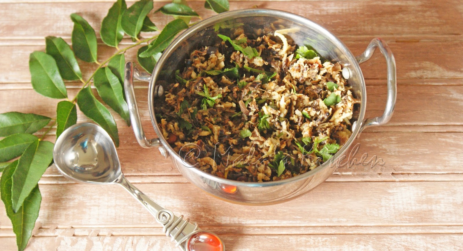 Valaipoo Karimbdh | Bale Hoovu Palya | Banana Flower Curry - Malas-Kitchen