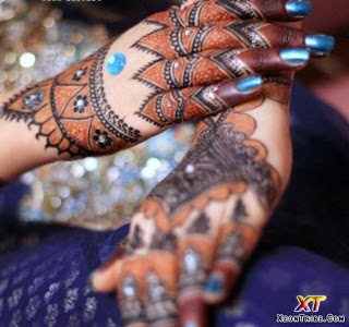 Laraib style: Colour Mehndi