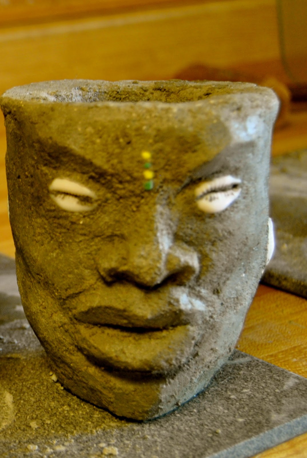 Ọmọ Esú Ọ̀dára: ASÍNDE : Small Legba/Esu Heads 4-5"