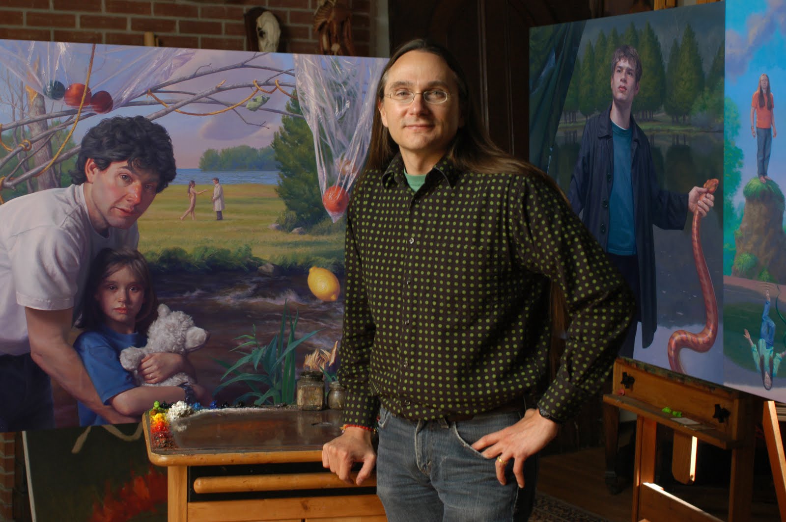 Reading and Art: Scott Bricher