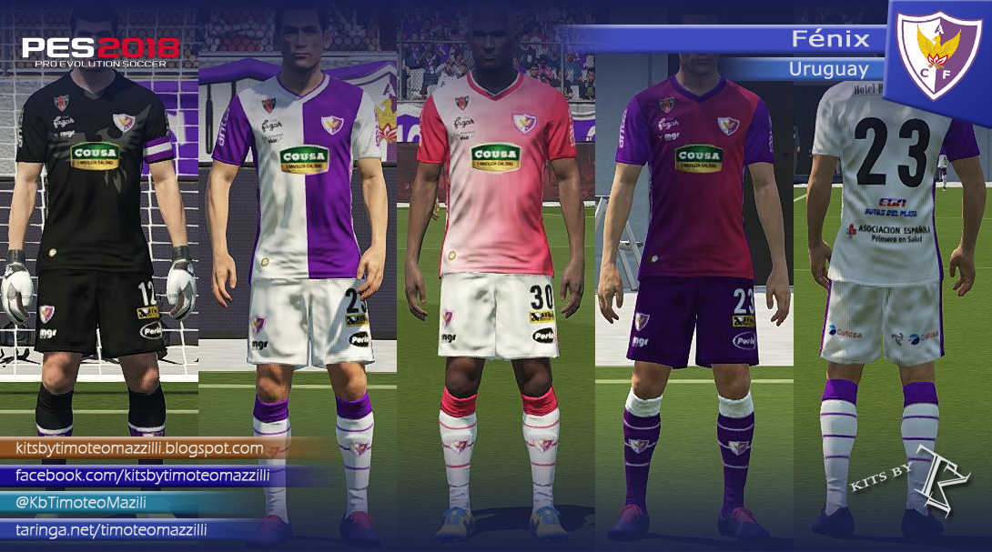 Kits by timoteomazzilli: Kits Fénix (Uruguay) PES2018