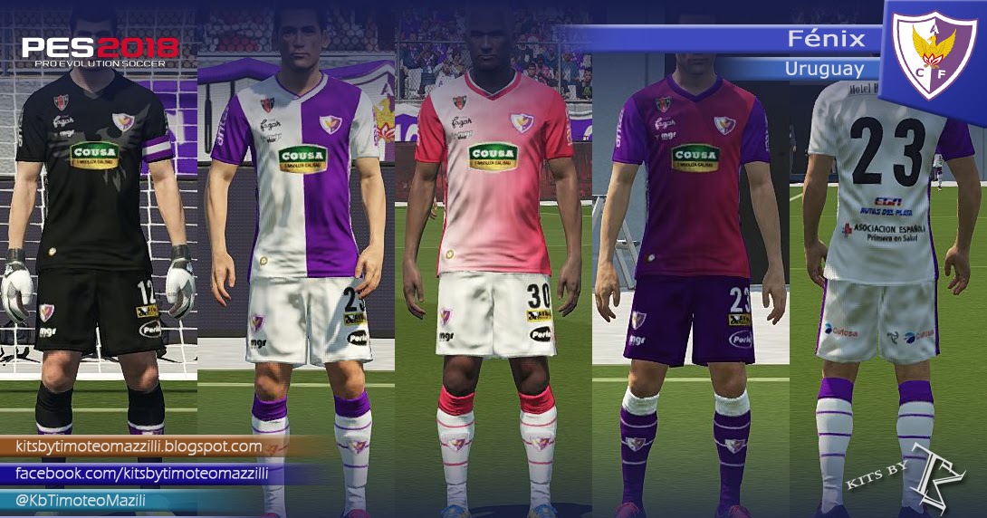 Kits by timoteomazzilli: Kits Fénix (Uruguay) PES2018