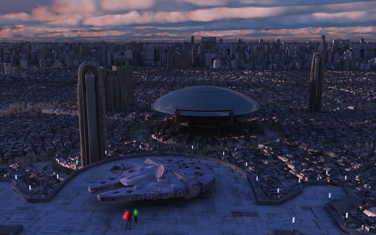 Coruscant Planet Texture