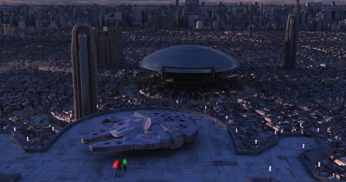 Coruscant City Map