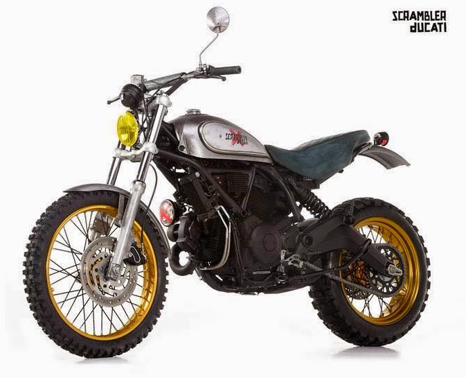VOROMV Moto: Ducati Scrambler Scratch por Officine Mermaid: la icónica ...
