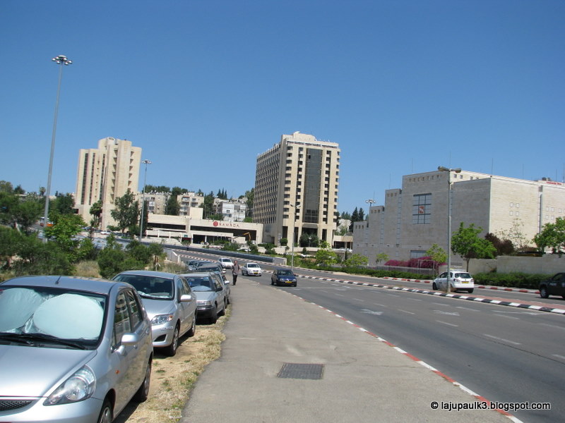 THROUGH THE LAND OF ISRAEL III: Israeli Prime Minister's Office, Jerusalem.