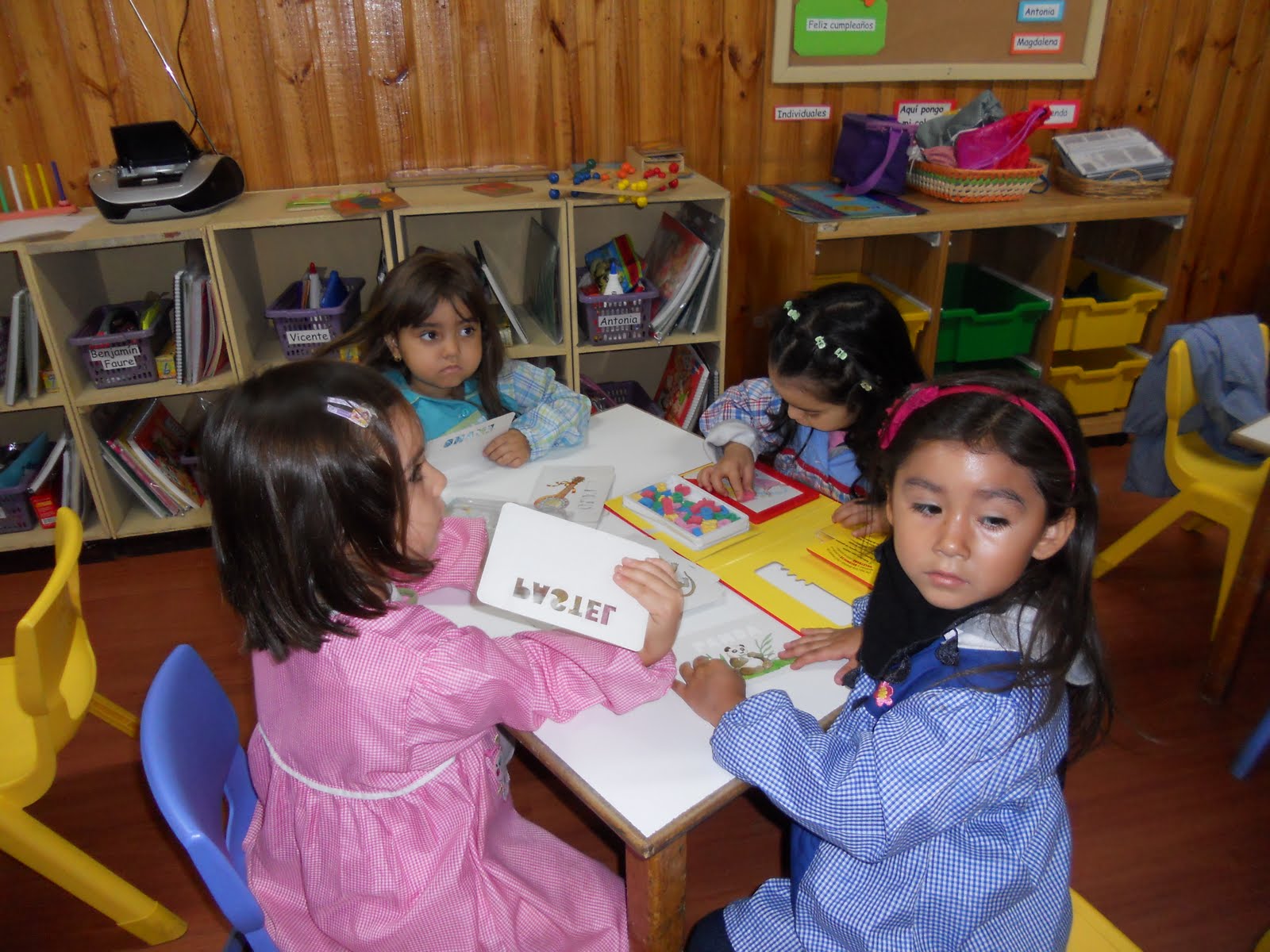 El rincón infantil: Tipo de rincones