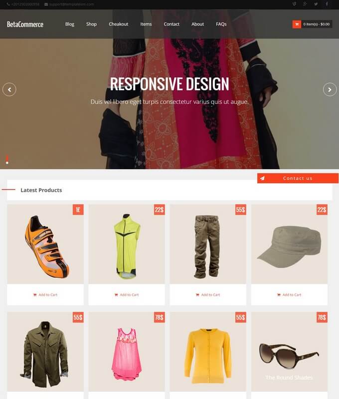 PLANTILLAS kIRADOBER: BetaCommerce Blogger Template