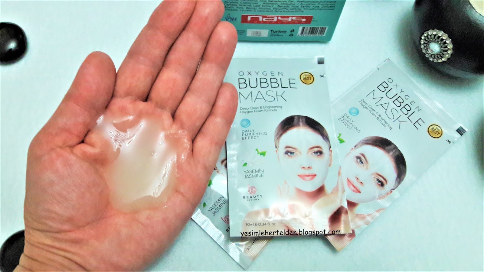 Nays Collection Oxygen Bubble Mask - Yeşimle Her Telden - Hayata ve ...