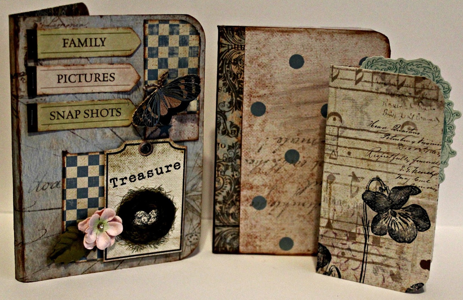 Pam Bray Designs: A Girl with Flair: Family Wrapped Journal Organizer ...