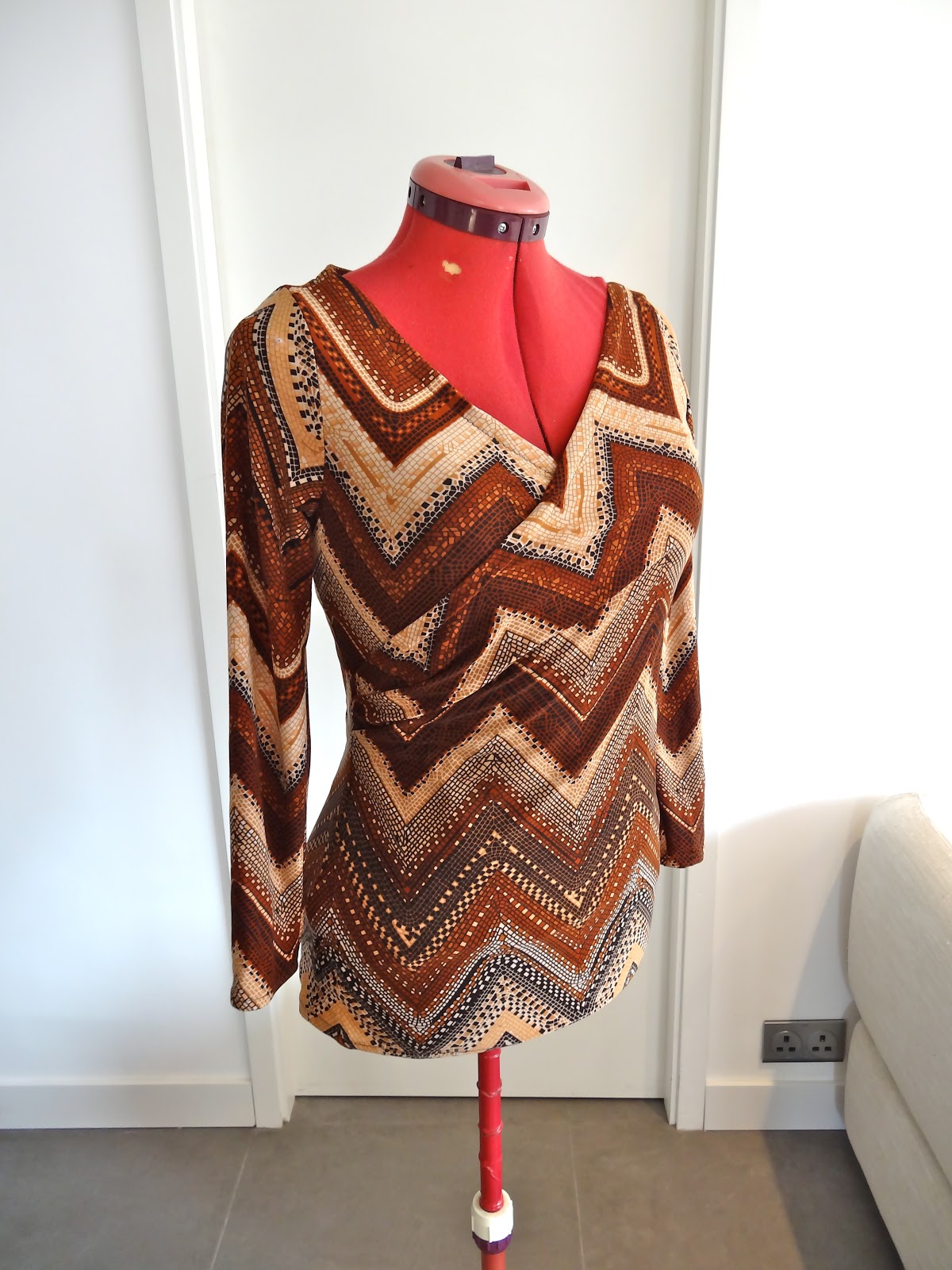 Allison.C Sewing Gallery: Burda Style 10/2012 - 119 Knit top