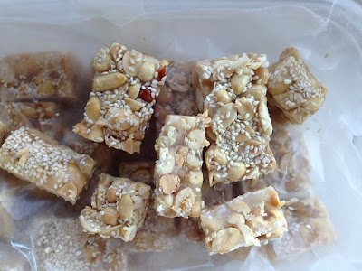 Food Pusher: Chewy Chinese Peanut Sesame Candy
