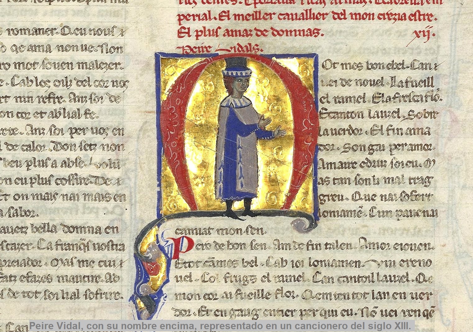 COMPOSITORES MEDIEVALES (476-1450): Peire Vidal (1150-1210)