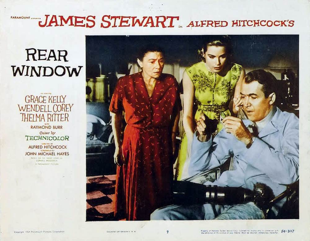 100 Years of Cinema Lobby Cards: Rear Window (1954)