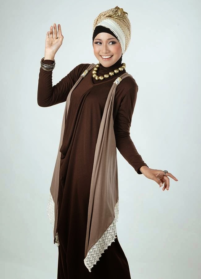 Kumpulan Model Baju Muslim Wanita Modern Masa Kini - Kumpulan Model ...