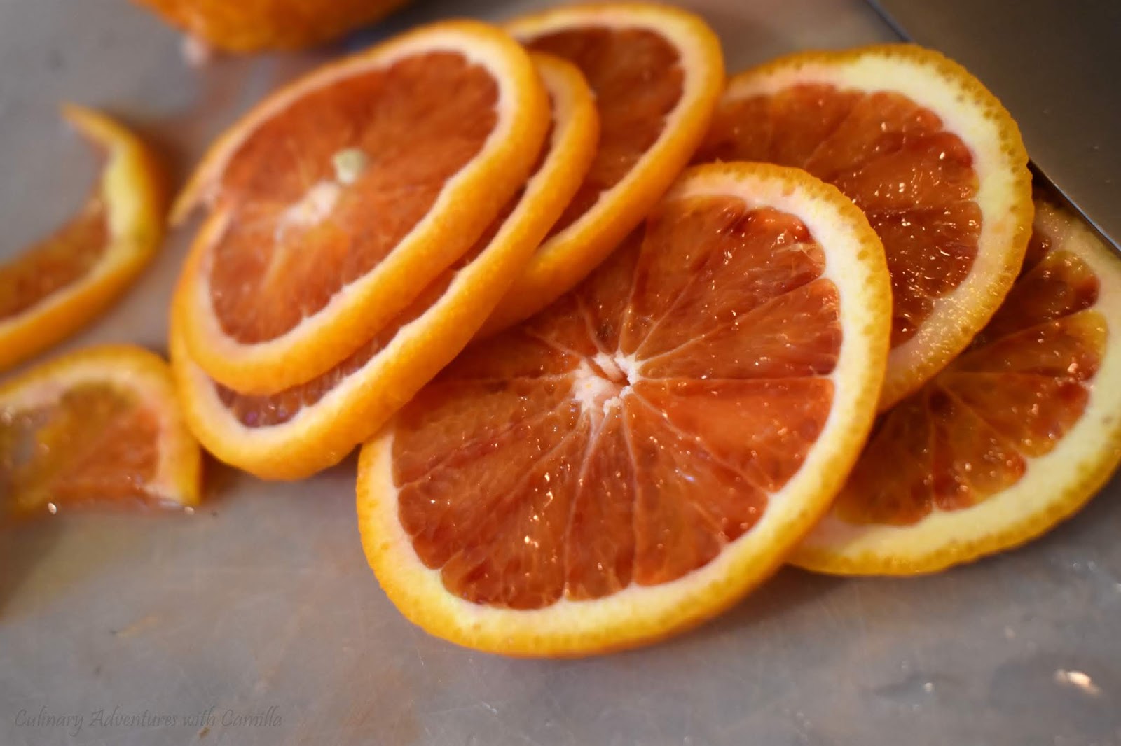 Whole Vermilion Snapper with Fennel and Blood Oranges # ...