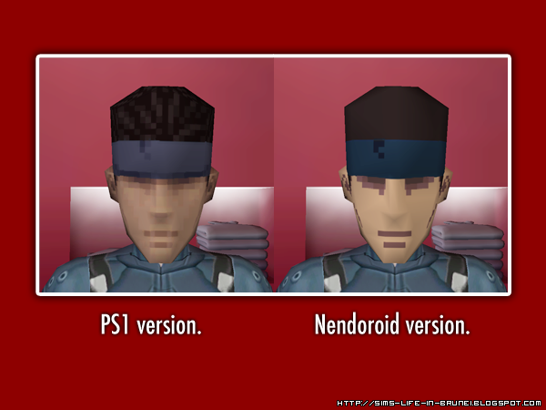 [REL/TS2] MGS1 Solid Snake Mask for The Sims 2 - SiM'S LiFE in BRUNEI