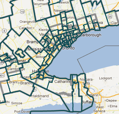 New Ridings in Ontario (Or, How to Get a Headache)