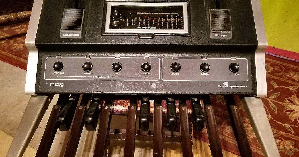 MATRIXSYNTH: Moog Taurus I Bass Pedal Synthesizer