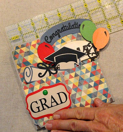 Needles 'n' Knowledge: Grad Box Card Construction Tutorial