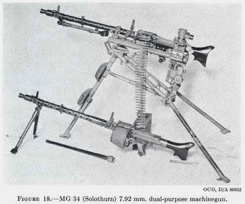 Mart's Bolt Action MG34 Team Black Tree Design
